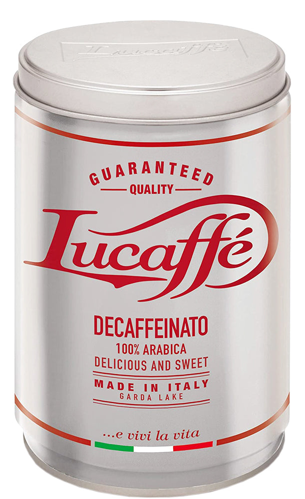 Lucaffe Espresso Arabica Bohnen entkoffeiniert (milder Kaffee)